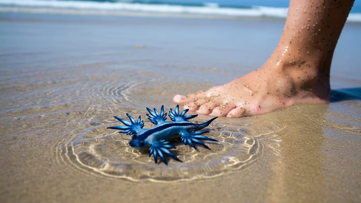 Dragon bleu des mers : info, risques, conseils & curiosités