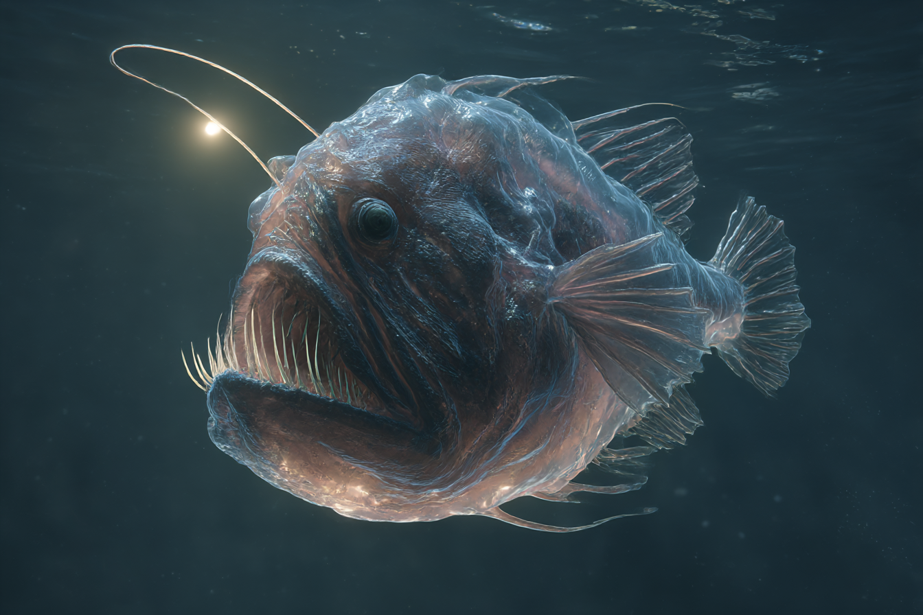 Incroyable découverte : un diable noir des abysses observé vivant pour ...